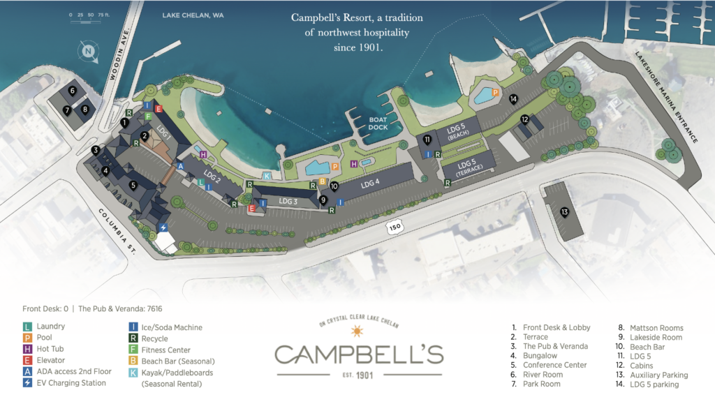 Map & Directions - Campbell's Resort